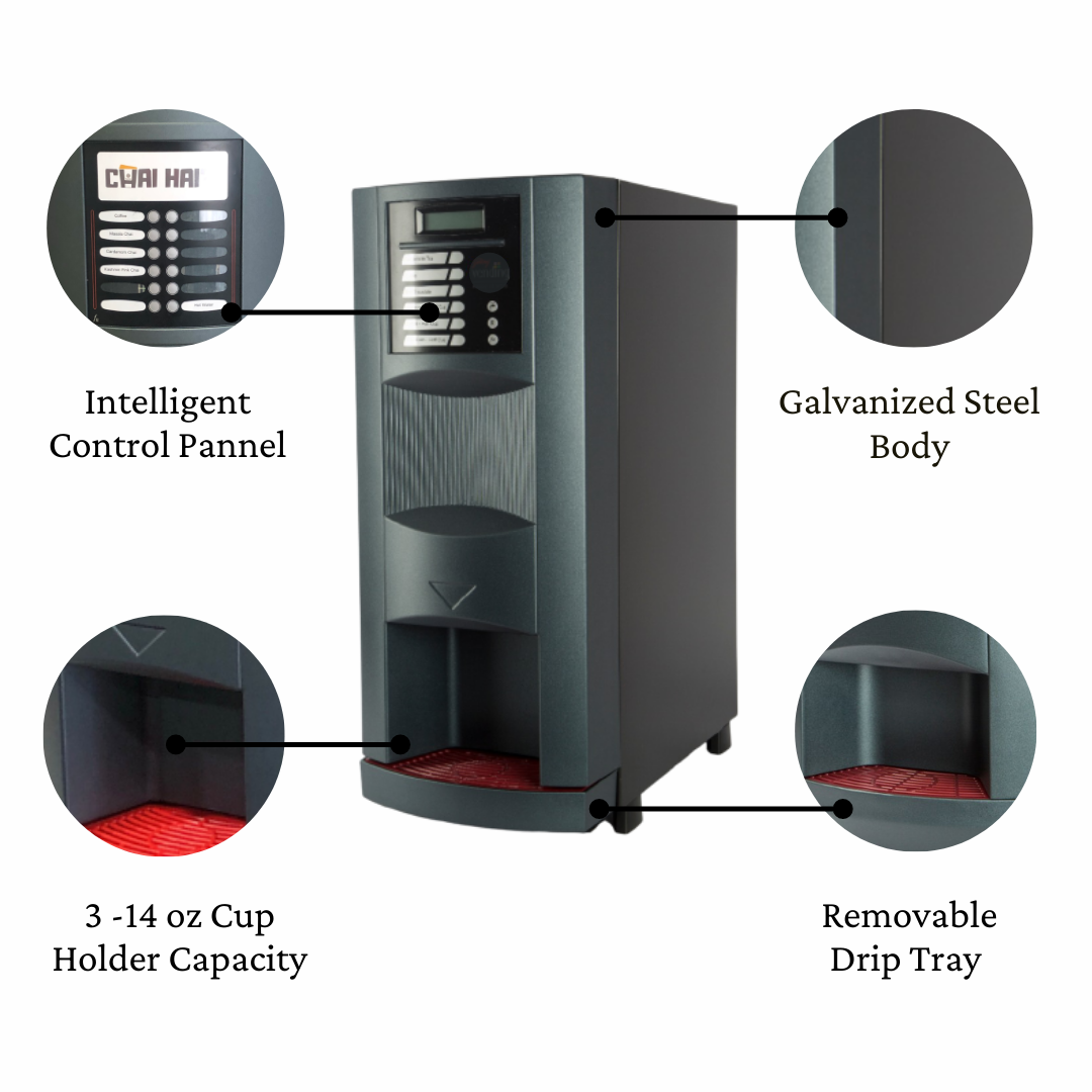 Chai Machine | Instant Tea & Coffee | Chai Hai | 3 flavour - Rex ...
