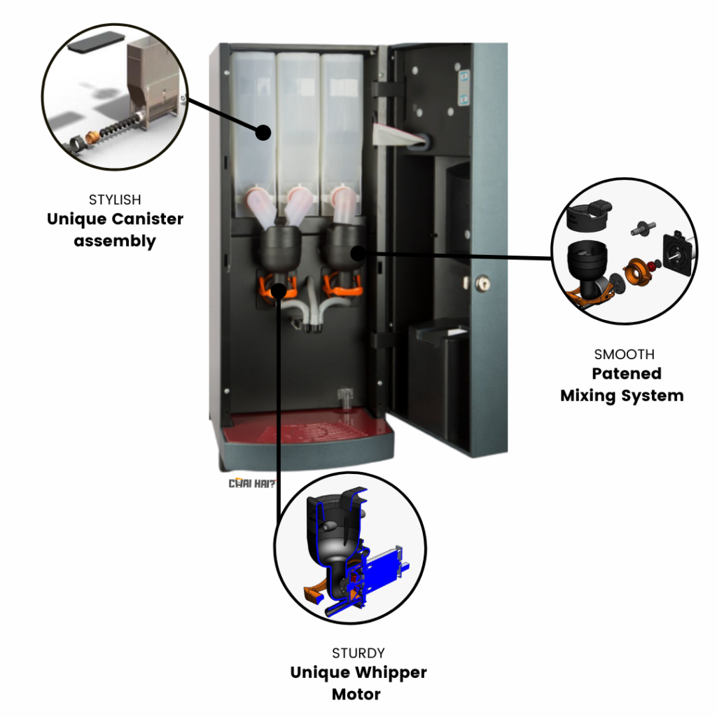 Chai Machine | Instant Tea & Coffee | Chai Hai | 3 flavour - Rex ...